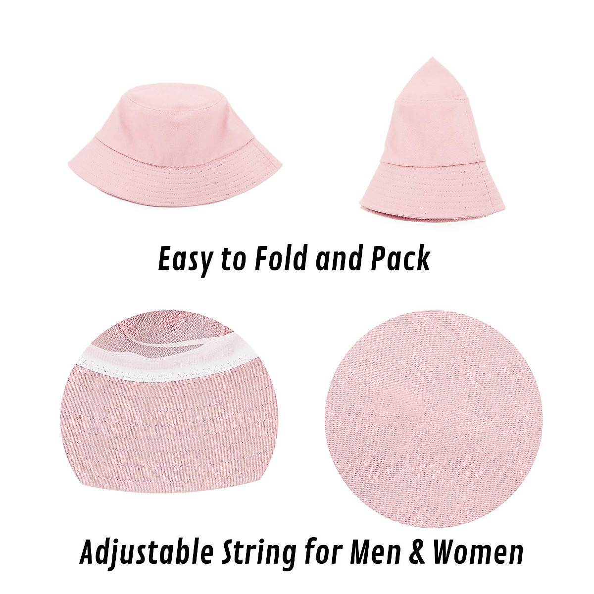 Zando Bucket Hat for Women Teens Fishing Hats for Men Sun Protection Hat Bucket Hats for Women Trendy Cap for Men Unisex Summer Hats for Women Packable Beach Hat American Flag Hat for Boys One Size