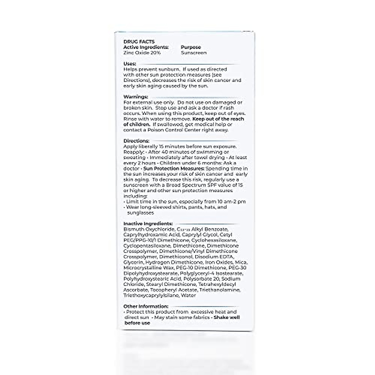 TIZO Ultra Zinc Body Face Sunscreen Tinted SPF 40, 3.5 oz