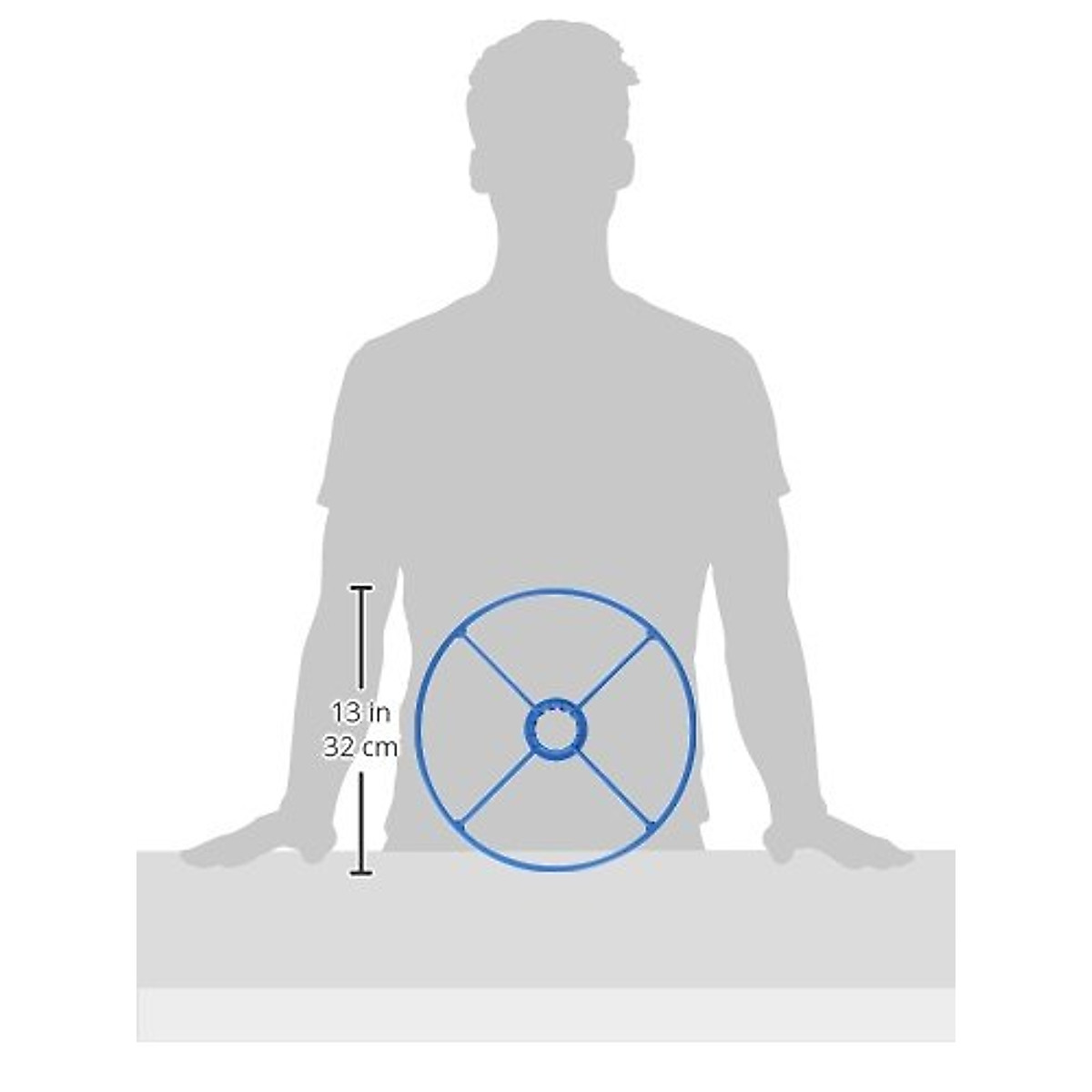Zodiac W46055 12-Inch Turquoise Wheel Deflector Replacement for Zodiac Baracuda Ranger Pool Cleaner