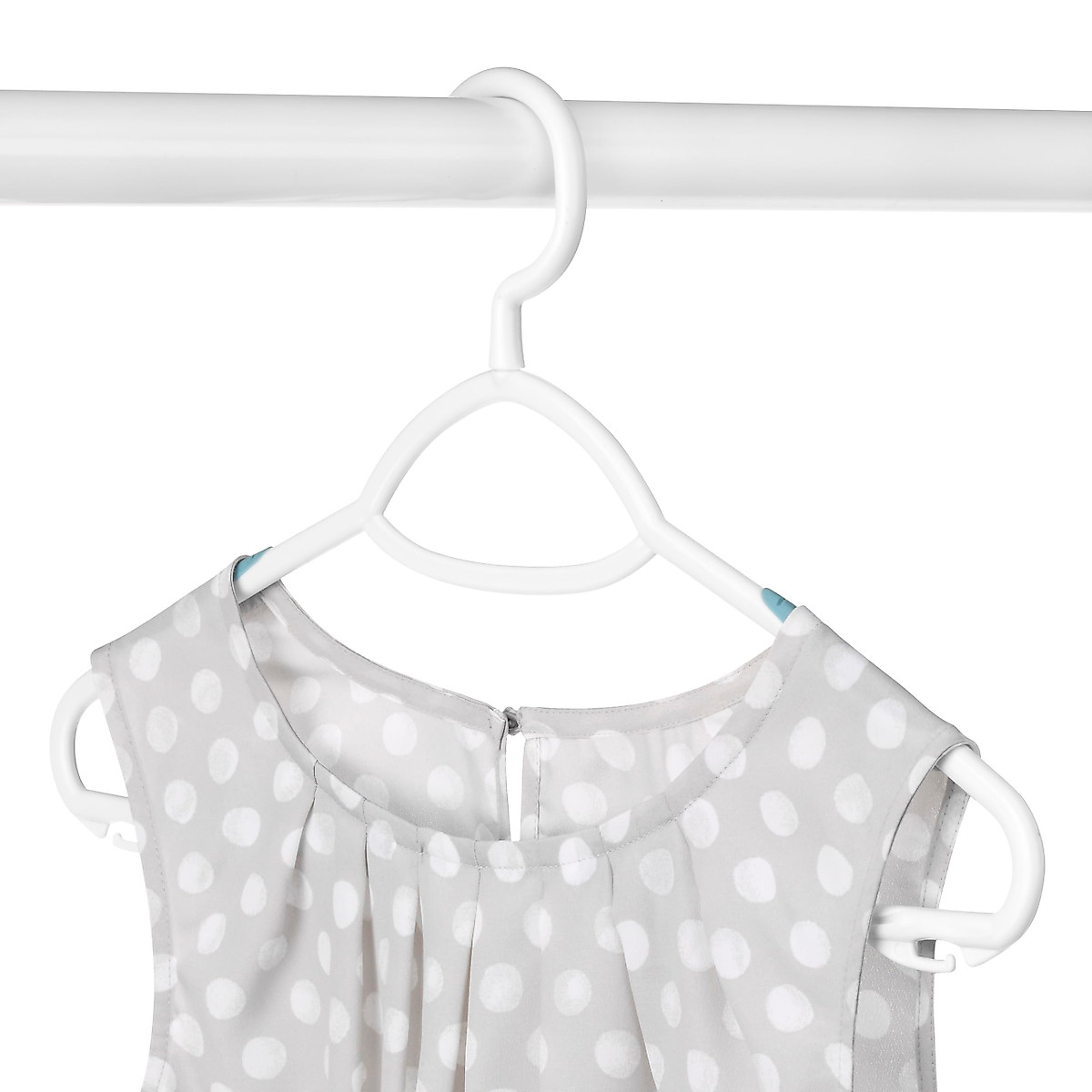 Whitmor Sure-Grip Plastic Hangers (Set of 5)