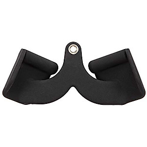 BalanceFrom Cable Machine Attachments 5-Piece Combo Black