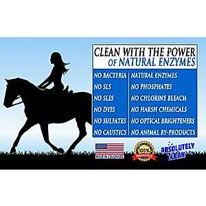 Absolutely Clean Amazing Saddle Soap Spray for Leather Cleaning & Tack Cleaner and Conditioner