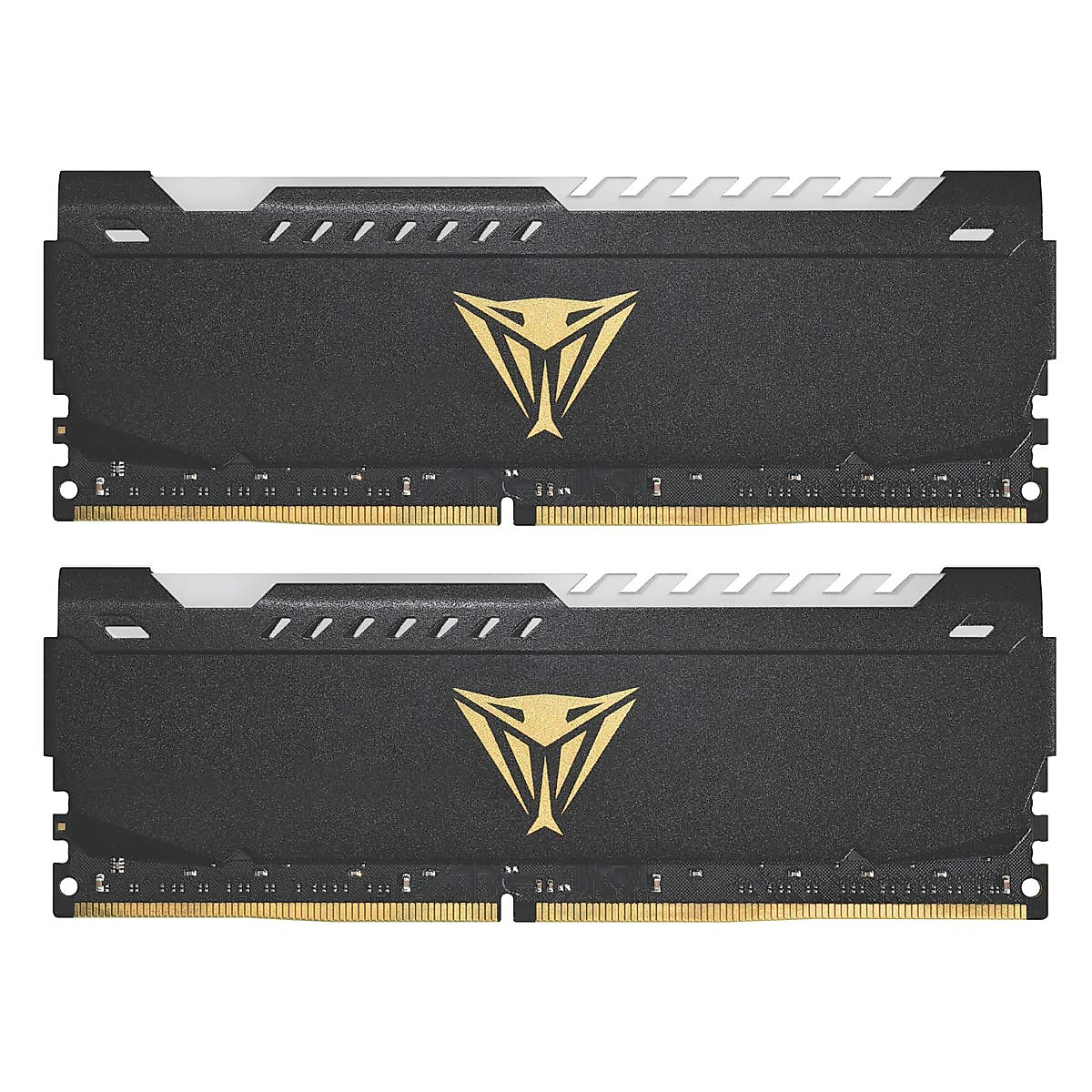Patriot Viper Steel RGB DDR4 RAM 32GB (2X16GB) 3600MHz CL20 1.35v UDIMM Desktop Gaming Memory Kit Compatible with XMP - PVSR432G360C0K