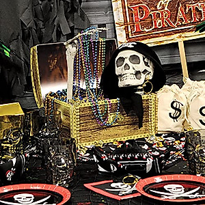 Treasure Chest Box Party Accessory (1 count) (1/Pkg)