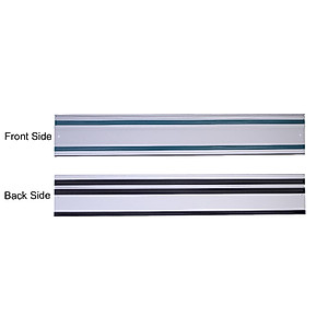 QCHENYI 39 Inch Track Saw Guide Rail for Makita 199140-0 39" Track Saws,for Festool Track Saw,39” Aluminum Guide Rail for Woodworker cuts,Silver, Track Saw Guide Rail, Guide Rail 39"