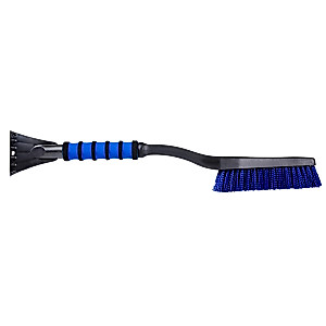 Snow Joe SJBLZD-LED 4-in-1 Telescoping Snow Broom + Ice Scraper (18-Inch) and Mallory 532 Cool-Force 26” Snowbrush with Ice Scraper