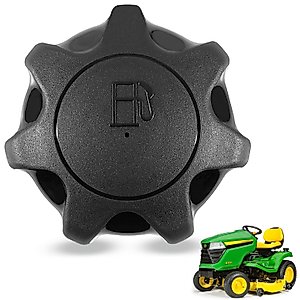 AM137724 Fuel Gas Cap Filler Cap Replacement for John Deere 325 335 345 LT 150 160 X 465 475 485 575 585 700 724 Z225 245 445 465 Riding Lawn Mower Tractor, AM122880