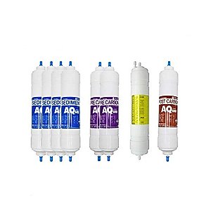 8EA Economy Replacement Water Filter 1 Year Set for Morning Dew : CLEO-808DM/CLEO-303DM - 10 microns