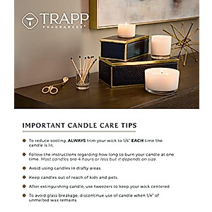 Trapp 2oz Votive Scented Candle, Zen Summer Variety, Set of 4 - with Scents No. 4 Orange Vanilla, No. 10 Lemongrass Verbena, No. 64 Coconut Blossom, and No. 28 Bamboo Citrus