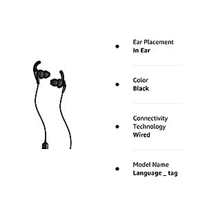 Skullcandy - Set Wired In-Ear Headphones - Black/White - S2MEY-L670 (Renewed)