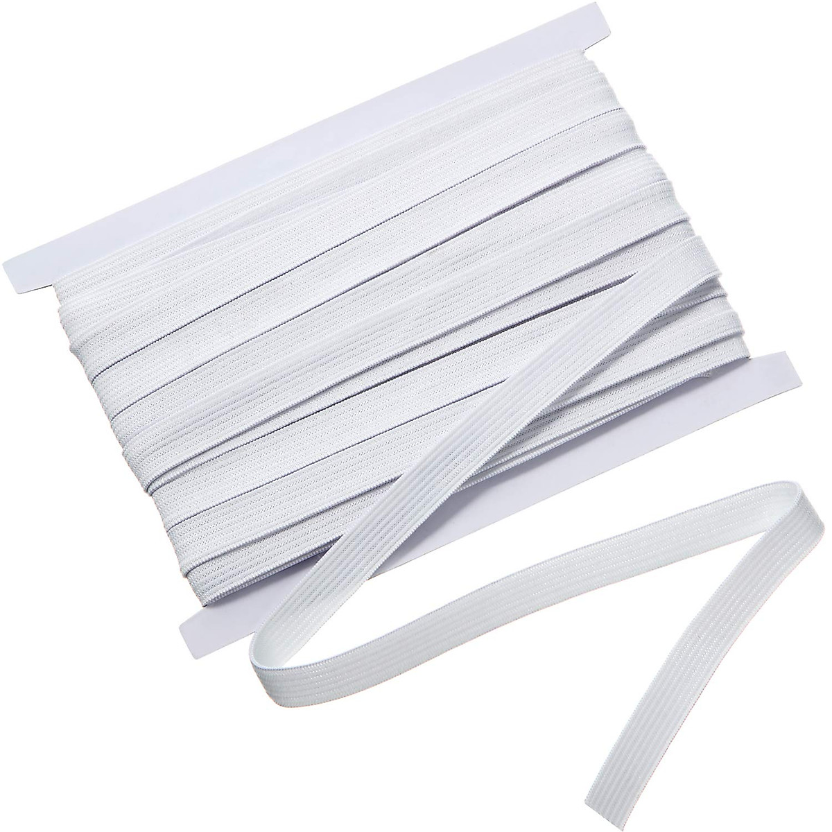 Elastic White Elastic for Sewing Knit Elastic Band (1/2 Inch x 11 Yards)