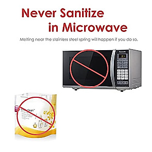 Maymom 3rd Generations Narrow Neck Breastmilk Storage Bag Adapters Compatible with Medela Pumps (All), Selected Ameda Pumps to be Compatible with Lansinoh and Nuk Breastmilk Storage Bags