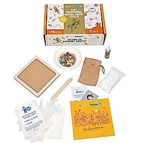 Fat Brain Toys Surprise Ride - Make a Traditional Mosaic Trivet Activity Kit - Ages 5+