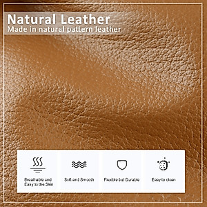 befen Leather Crossbody Wallet Purses and Handbags Cell Phone Smartphone Trendy Travel Cross Body Bags for Women - Fit iPhone 15 Pro Max, Cognac Brown