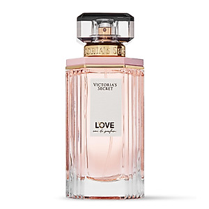 Victoria's Secret Love Eau de Parfum, Notes of Fresh Juniper, Apricot Blush & Boyfriend Tee, Perfumes for Women (3.4 oz)
