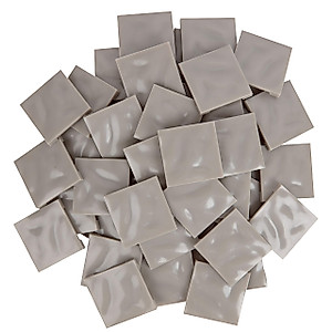 Monster Adventure Terrain- 50pc Wavy Style Tile Expansion Pack-Paintable 1"x1" Tile Set- Easy Snap Creates Amazing Tabletop Terrain in Minutes