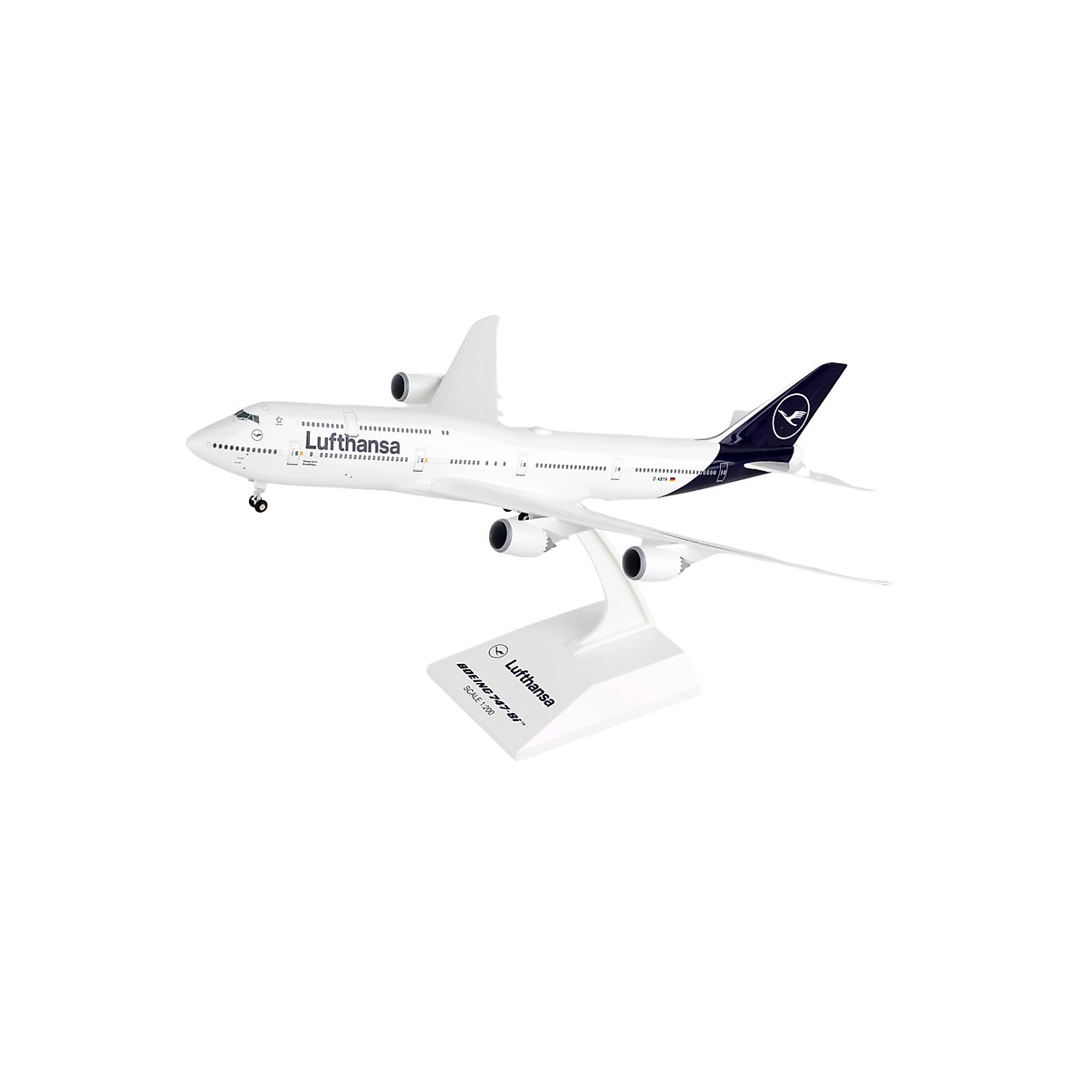Daron New 2020 Skymarks Lufthansa 747-8I w/ Gear New Livery 1/200