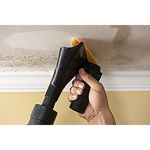 POP EEZE Popeeze Popcorn Ceiling Scraper Tool - Shop Vacuum Attachment for Removal and Repair of Acoustic Ceiling Texture Without Bag or Mess