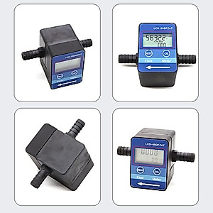 Fluidmeter Counter DN10 30-1200L/Hour Sensors Water Oil Meter Measuring Instrument Liquid Flowmeter