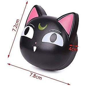 Anime Cute Cat Contact Lens Case Travel Box Container Care Kit Mirror +Bottle + Tweezers Container Holder