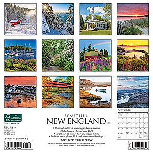 Beautiful New England 2021 Wall Calendar