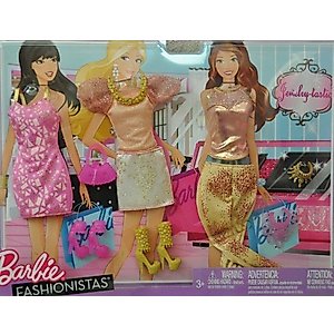 Barbie Fashionistas Day Looks Clothes - Glitter & Jewels Outfits
