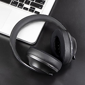 SOULWIT Cooling Gel Replacement Earpads for Bose 700 (NC700) Wireless Headphones, Ear Pads Cushions with Softer Leather, High-Density Noise Cancelling Foam, Added Thickness - Black