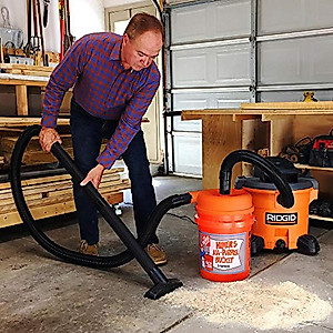 Dustopper High Efficiency Dust Separator, 12 in. dia, with 2.5 in hose, 36 in. long