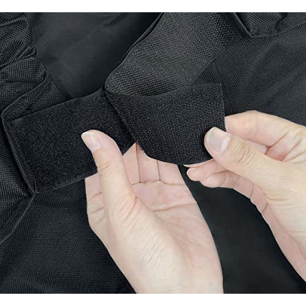 Heavy Duty Grill Cover Fit Dyna-Glo DGN486DNC-D DGN486SNC-D, DGN576DNC-D DGN576SNC-D Premium Large Charcoal Grill Cover, Black