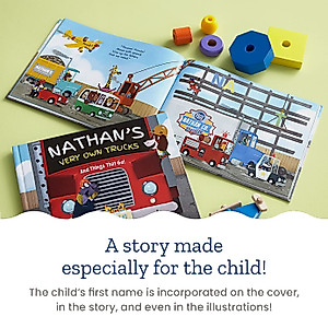 I See Me! My Very Own Trucks - Personalized Story for Kids (Hardcover)
