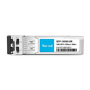fiber mall SFP 10G SR for HPE ProCurve J9150A HPE Aruba J9150D J9150DCM JL748A 10GBASE-SR SFP+ 850nm 300m MMF DOM Transceiver Module