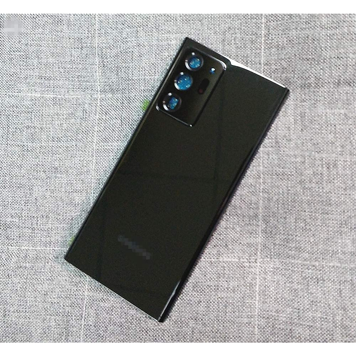 Note 20 Ultra Back Glass Replacement (Waterproof) Cover Housing Door Panel W/Farme Lens Tape for Samsung Galaxy Note 20 Ultra 5G +Tools Mystic Black
