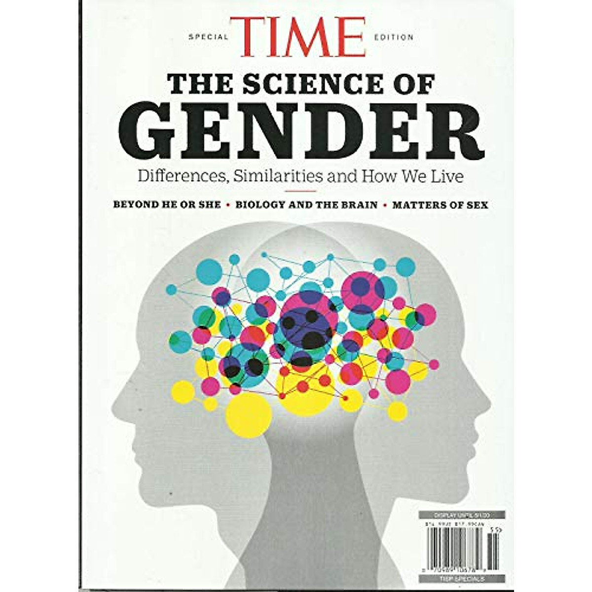 TIME MAGAZINE, THE SCIENCE OF GENDER SPECIAL EDITION, 2020 DISPLAY 05/01/2020
