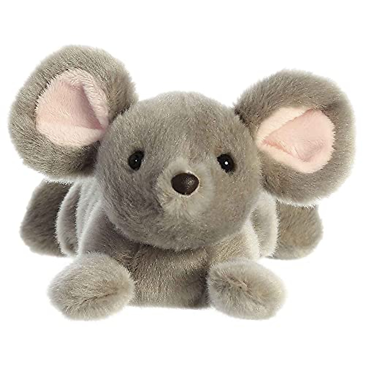 Aurora® Adorable Mini Flopsie™ Missy Mouse™ Stuffed Animal - Playful Ease - Timeless Companions - Gray 8 Inches