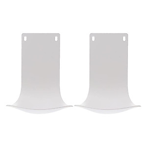 2pcs Plastic Water Tray Soap Dispenser Tray Soap Dispenser Water Tray Wall Soap Rack Dispenser Catch Tray Soap Dispenser Drip Tray Wall Mount Touchless Foam Water Drop Drinks White