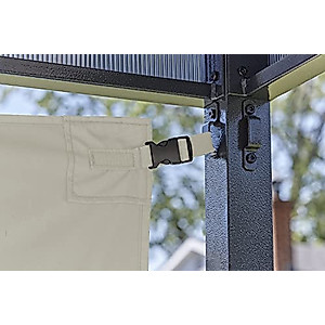 Sojag Danxia Cream 7 Ft. X 9 Ft. Gazebo