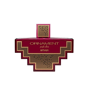 Afnan Ornament Purple Allure Eau De Parfum for Women, 3.4 Fl. Oz