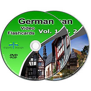 Dragonfly Language Video Flashcards: German Volumes 1 & 2