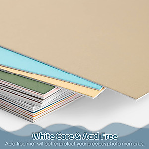 (20) 16x20 Matboard Mat Board Blanks-ASSORTMENT