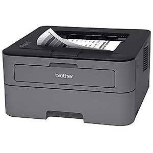 Brother HL 2000 Series Monochrome Laser Printer with Duplex Printing for Business Office Home - 2400 x 600 Resolution, 27 ppm Print Speed, Hi-Speed USB 2.0, 250-sheet Capacity, BROAGE Printer Cable