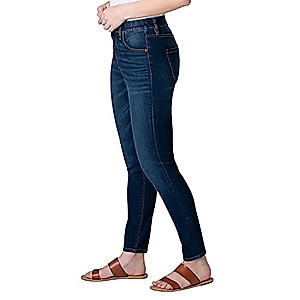 JAG Jeans Women's Valentina High Rise Skinny Pull-on Jeans, West Side Blue EPK417, 6