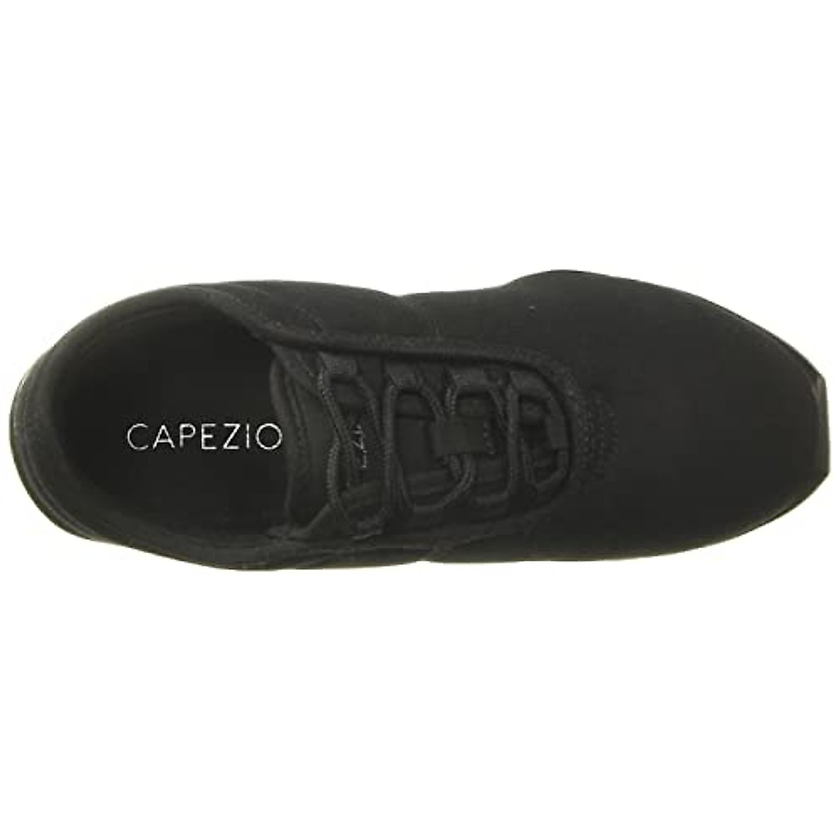 Capezio unisex-adult Black Canvas Dance Sneaker, 7 M US