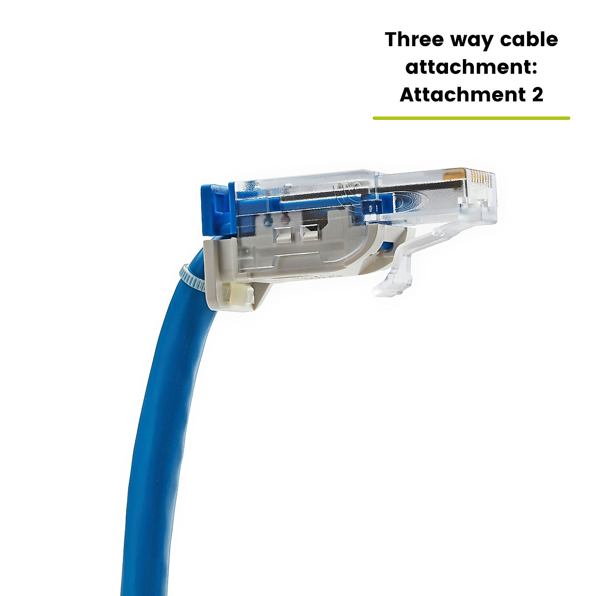 trueCABLE Cat6A Toolless Field Termination Plug, Unshielded (UTP), PoE++ (4PPoE), TAA Compliant, ANSI/TIA & ISO/IEC Certified, CE Listed, Modular RJ45 Male Connector, 12 Pack