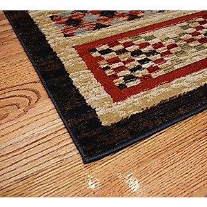 Mayberry Rugs Aspen Area Rug, 2'3"x3'3", Multicolor