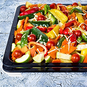 16 Pcs Tray Stackers for Freeze Dryer Trays Accessories, CEHNCEH Tray Stackers Compatible for Harvest Right Trays. to Easily Stack Trays While Freezing, Reducing Space (White)