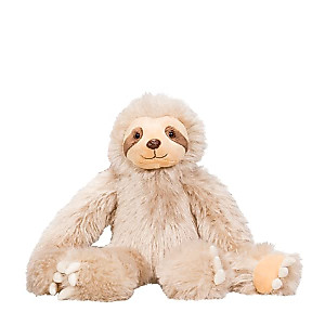 Speedy The Sloth 16-Inch Plush Toy – Soft & Cuddly Stuffed Animal, Adorable Realistic Sloth Plushie for Kids & Adults, Hugging Companion, Ideal Gift for Birthdays, Holidays & Collector