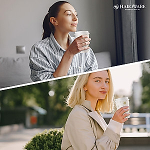 [100 SET]Harvest Pack 12 oz Christmas Coffee Cups, White Snowflake Winter Disposable Paper Cups, Insulated Ripple Wall Paper Cups with Lids, XMAS Gold and Silver Foil, Hot Chocolate To go