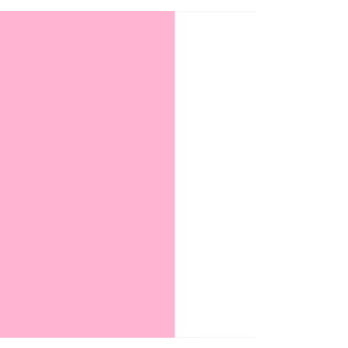 CALZITALY 2 Pairs - Baby Girl Plain Microfibre Semi Opaque Pantyhose | Newborn Pantyhose | 40 Den | 3 To 24 Months | Italian Hosiery | (12 Months, 1 Pair White + 1 Pair Pink)