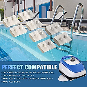 Funmit AXV414P Pod Shoes Replacement for Hayward Navigator Pool Vac Cleaner (8-Pack)