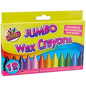Artbox Jumbo Wax Crayons (Pack of 12)